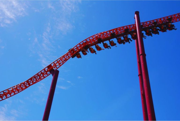 The Flash Vertical Velocity (Six Flags Discovery Kingdom) - ParkFrog